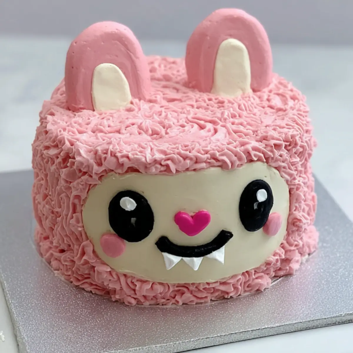 Labubu Cake Recipe – Easy, Kid-Friendly & Chocolate Option