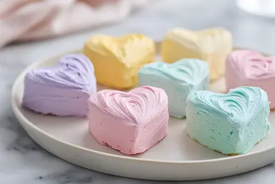 Conversation Heart Cakes: Sweet Mini Treats With A Valentine’s Message ...